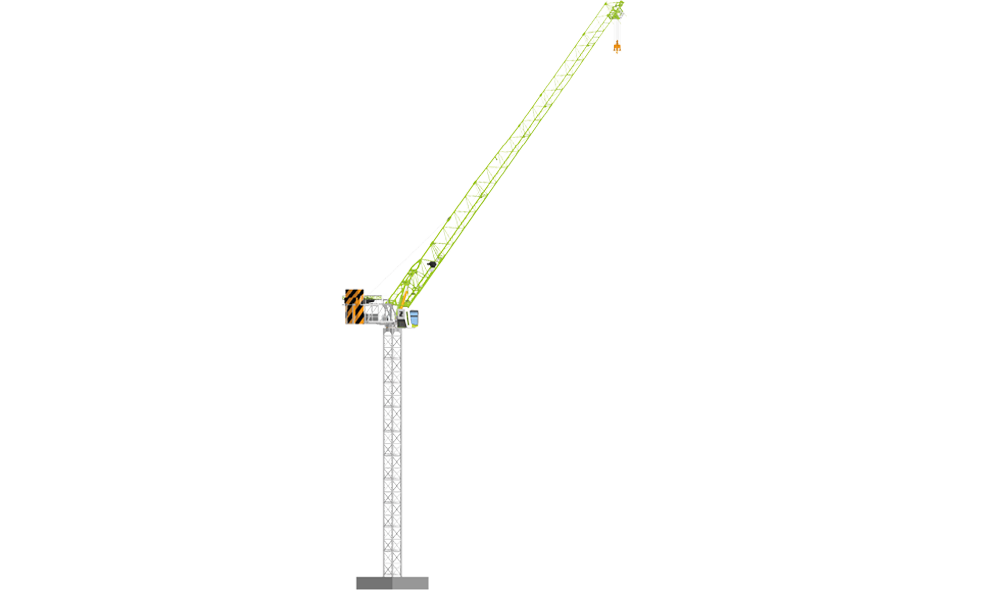RL165-TOPLESS HYDRAULIC LUFFING JIB CRANE-ZOOMLION HEAVY INDUSTRY ...